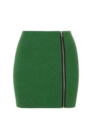 CONQUISTA Zip Detail Mini Skirt