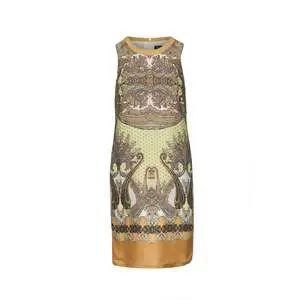 CONQUISTA Paisley Sleeveless Dress