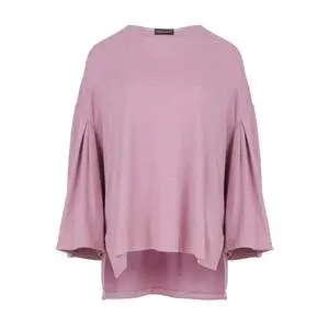 CONQUISTA Bell Sleeve Top - Pink