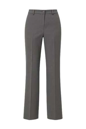 CONQUISTA Classic Straight Trousers - Grey