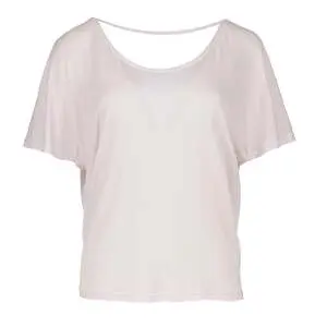 CONQUISTA Light Drape Back Top - Pink