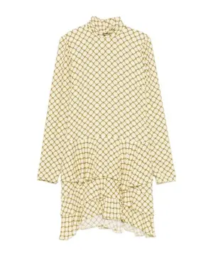 Elisabetta Franchi Monogram-print Midi Dress