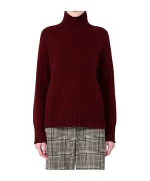 Max Mara Long-sleeved Sweater - Brown