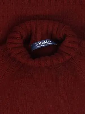 Max Mara Mantova Ribbed High Neck Sweater