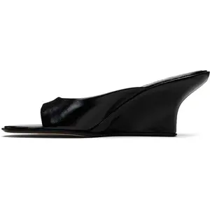 By Far Caroo Open Round Toe Mules