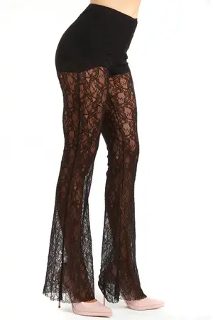 Philosophy Di Lorenzo Serafini Lace Detailed Flared Trousers