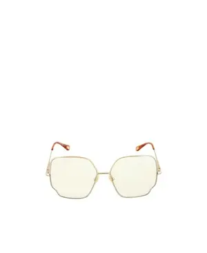 Chloé Logo Sunglasses - White