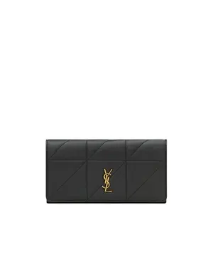 Saint Laurent Flip Wallet - Black
