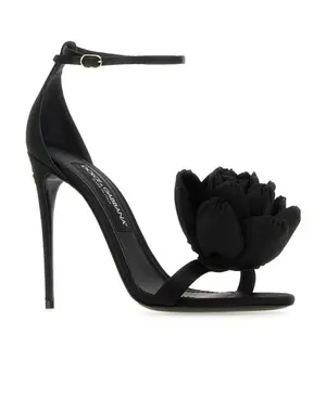 Dolce & Gabbana Keira Floral Stiletto Sandals