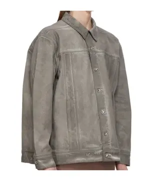 Rick Owens Long-sleeved Collared Jacket