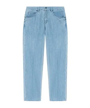 Emporio Armani Mid-waisted Long Casual Outfit - Light Blue