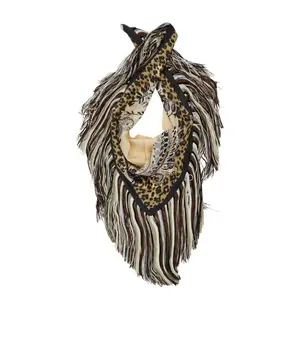 Etro Square Scarf With Tassels