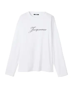 Jacquemus Long-sleeved T-shirt - White