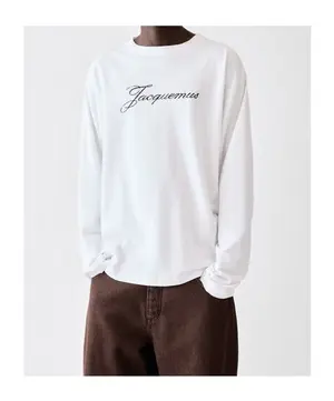 Jacquemus Crewneck Long-sleeve T-shirt - White