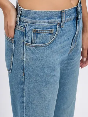 HAIKURE Five-pocket Denim Trousers
