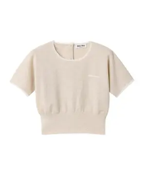 Miu Miu Cashmere Sweater - Ivory