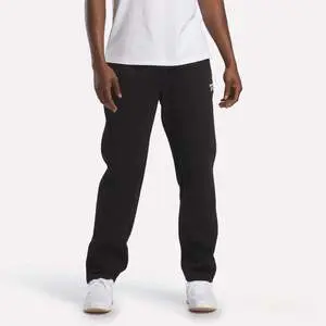 REEBOK Fleece Straight Leg Pants - Black