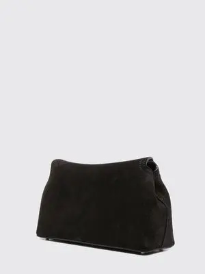 TOTEME T-lock Suede Shoulder Bag - Brown