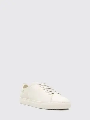Axel Arigato Clean 90 Low-top Leather And Suede Sneakers With Laminated Logo
