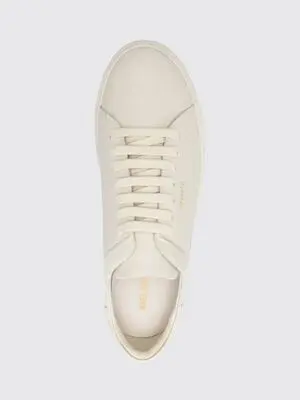 Axel Arigato Clean 90 Low-top Leather And Suede Sneakers With Laminated Logo