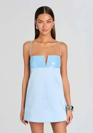 Retrofete Cyra Sequin Mini Dress - Glace