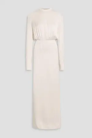 Magda Butrym Draped Silksatin Gown