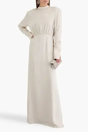 Magda Butrym Draped Silksatin Gown