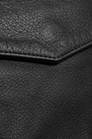 Paige Pedro Shearlingtrimmed Leather Jacket