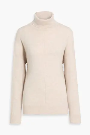 Chinti & Parker Wool And Cashmereblend Turtleneck Sweater - Ecru