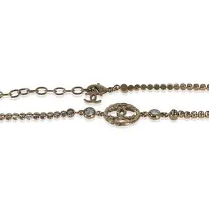 Chanel Gold-plated Cc Choker Necklace