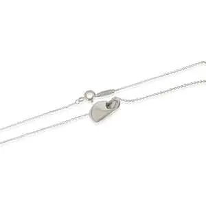 Tiffany & Co. Sterling Silver Folded Heart Pendant Necklace - Sterling_silver