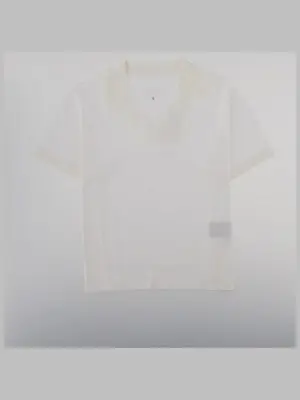 MAISON MARGIELA T-shirt "taped" Con Scollo A V