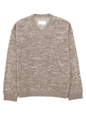 MAISON MARGIELA Maglia Con Scollo A V - Beige