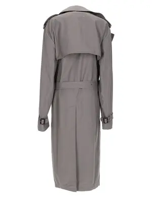 MAISON MARGIELA Trench Con Colletto Ripiegato