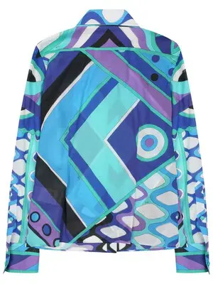 Emilio Pucci Camicia In Cotone Con Stampa Vivara
