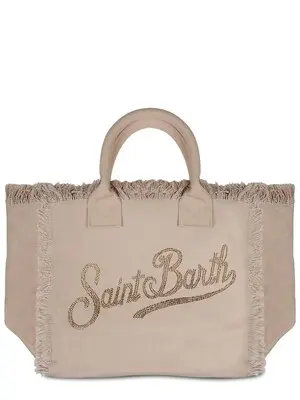 MC2 SAINT BARTH Borsa "vanity" Medium In Canvas