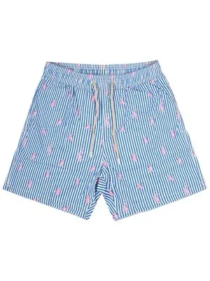 MC2 SAINT BARTH Costume Da Bagno "lighting - Blue