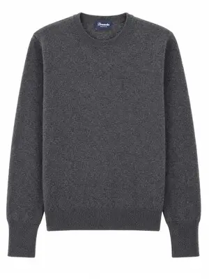 DRUMOHR Round Neck Sweater - Grey