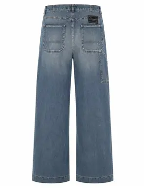 MAISON MARGIELA Jeans A Gamba Larga