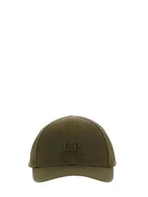 C.P. COMPANY Logo Cap - Green