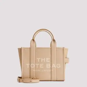 Marc Jacobs Leather Small Tote Bag - Brown