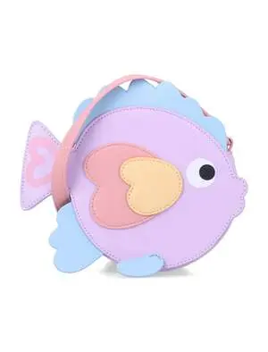 Stella McCartney Mini Fish-shaped Crossbody Handbag - Purple