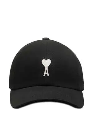 AMI Paris Cotton Bucket Hat For - Black