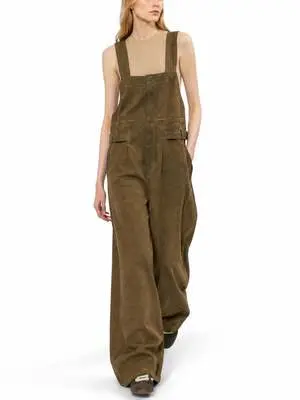 UMA WANG Cotton Panda Dungarees