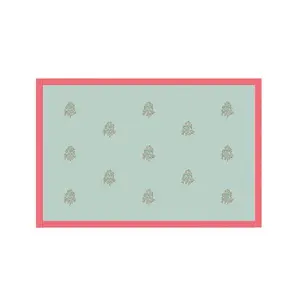 DHARA SHETH, DUBAI Red Sage Bloom Resort Cotton Sarong Seagreen & Multicolour - Green/red