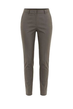 CONQUISTA Classic Straight Pants - Brown