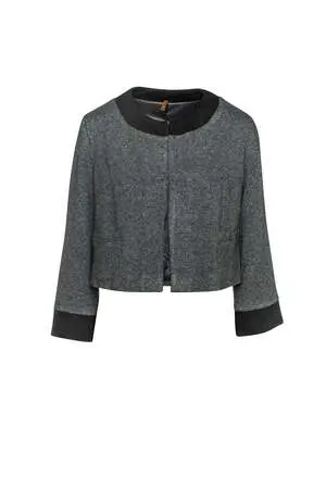 CONQUISTA Anthracite Long Sleeve Bolero - Grey