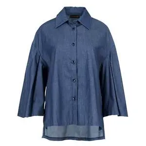 CONQUISTA Indigo Denim Style Jacket - Blue