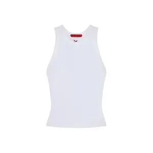 PCFG Daydreamers Wide Strap Tank Top - White