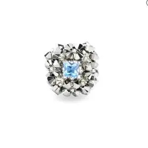 KISSESX Silver / Blue Silver Bullet - Silver/blue